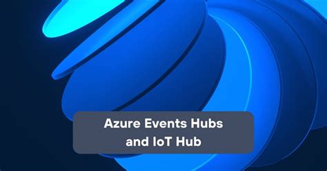 Azure Event Hubs And Iot Hub Telefónica Tech