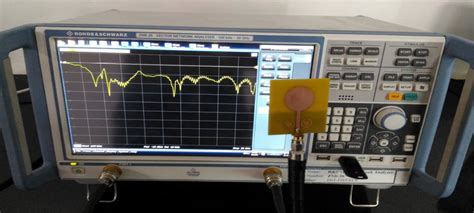 Measured Reflection Coefficient On Znb 20 Vna Download Scientific Diagram
