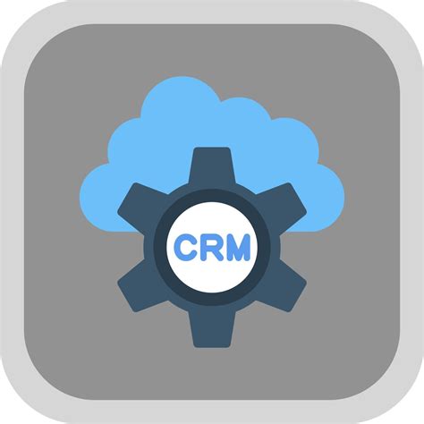 CRM Vector Icon Design 21311518 Vector Art At Vecteezy