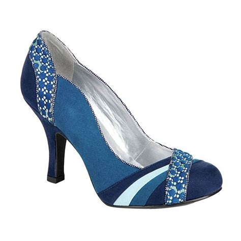 Ruby Shoo Teal Heather Pump 48 Aud Liked On Polyvore Featuring Shoes