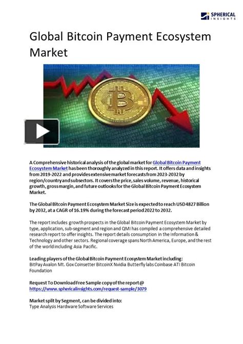 PPT Global Bitcoin Payment Ecosystem Market PowerPoint Presentation Free To Download Id