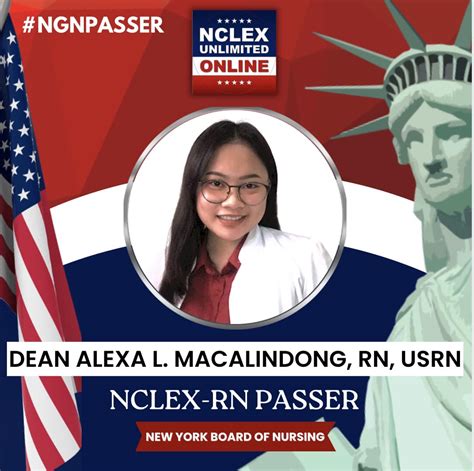 Nclex Featuring Nclex Rn Ngn Passer Dean Alexa Macalindong Rn