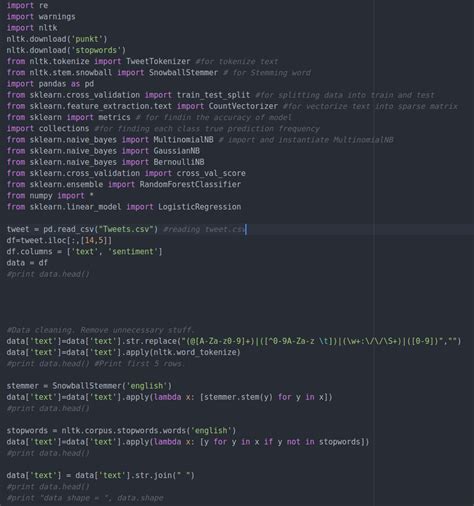Python Issues Running My New Data On Tweet Sentiment Analysis