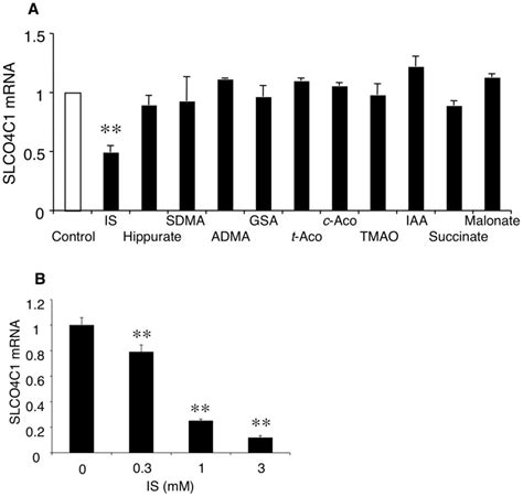A The Mrna Expression Levels Of Human Slco4c1 24 H After Treatment Download Scientific