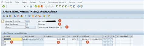 Sap Sd Crear Condición De Precio Vk11