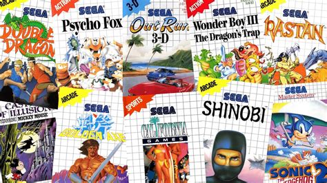 Top 150 Best Sega Master System Games In Chronological Order 1986