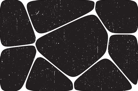Abstract Voronoi Pattern Vector Backgrounds With Grunge Texture 9733245