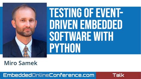 Testing Of Event Driven Systems With Python