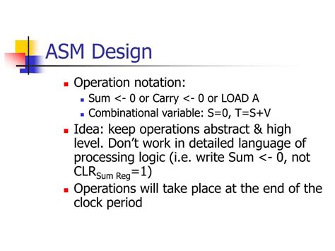 Ppt Algorithmic State Machines Powerpoint Presentation Free Download