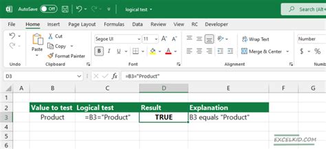 How To Use Logical Test In Excel Excel Bootcamp