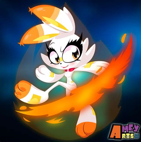 Scorbunny By Amey Arts On Deviantart