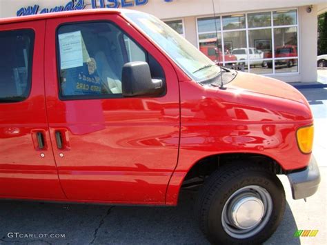 2006 Vermillion Red Ford E Series Van E250 Commercial 28196542 Photo