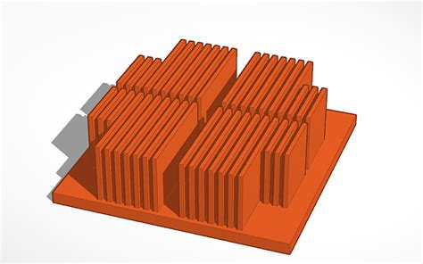 3d Design Cpu Heatsink Tinkercad 3d Design Cpu Heatsink Tinkercad