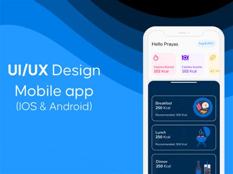 A Beautiful Ui Ux Design Of Your Mobile App Ios And Android Upwork