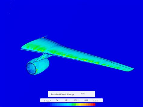 Compressible Flow Around A Wing Copy By Cishikawa Simscale