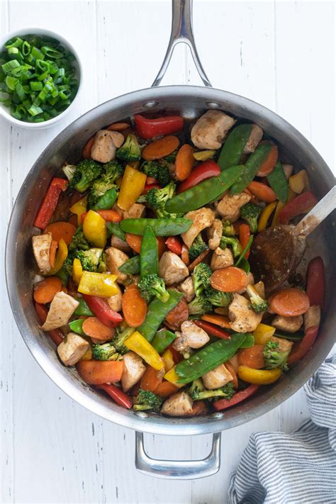 Chicken Vegetable Stir Fry Ready In 30 Minutes