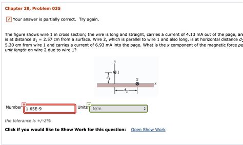Solved Chapter 29 Problem 035 Your Answer Is Partially Chegg Com