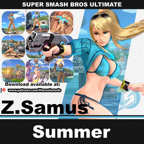 Ssbu Mod Z Samus Summer By Hanxulz On Deviantart