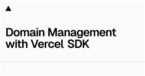 Incorrect Domain Verification Response In Vercel Rest Api Help Vercel Community