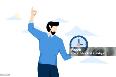 시간 엄수 개념 약속이나 일정에 맞춰 정시에 도착하는 것 마감일이나 시간에 따라 작업을 완료하는 것 시간 관리 적절한 시간에 시계를 들고 있는 시간을 잘 지키는 사업가 2