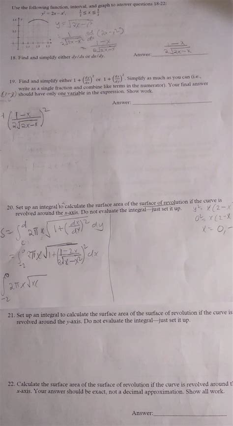 Solved Use The Following Function Interval And Graph To