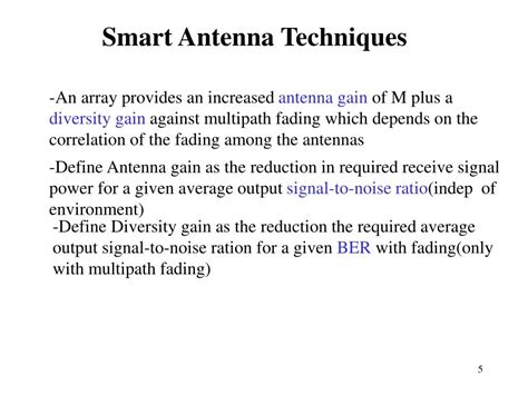 Ppt Smart Antennas For Wireless System Powerpoint Presentation Free