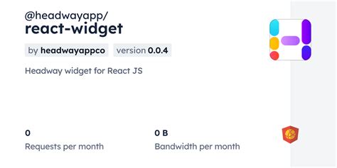 Headwayappreact Widget Cdn By Jsdelivr A Cdn For Npm And Github