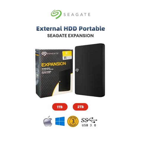 Seagate Expansion Portable Drive 1tb 2tb External Hard Drive For Mac And Windows Portable Usb 3
