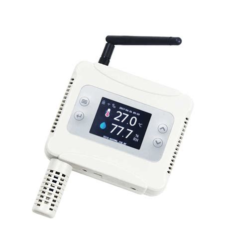 Modbus Tcp Wireless Temperature And Humidity Sensors With Display