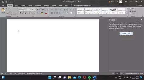 Microsoft Word How To Collaborate On A Word Document On A Desktop Phone Or Online