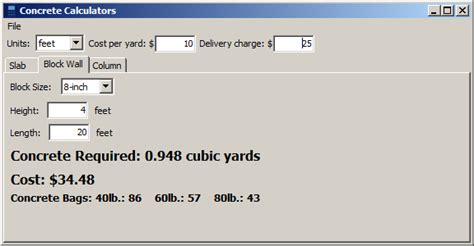 Concrete Yardage Software Insane Ramblings Of A Sane Madman