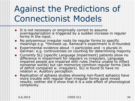 Ppt Computational Cognitive Modelling Powerpoint Presentation Free