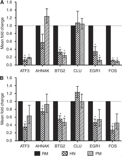 PCR Validation Of Microarray Data A Depicts Results Using RNA From Download Scientific