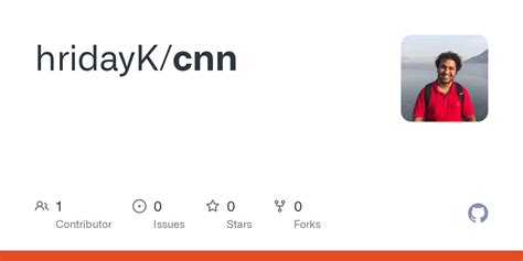 Github Hridaykcnn