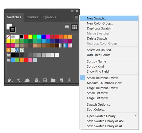 Color Swatches Adobe Illustrator Mymusing