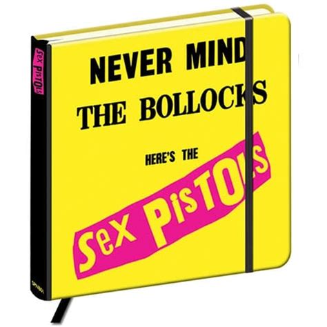 The Sex Pistols Notebook Never Mind The Bollocks Hard Back Cdon