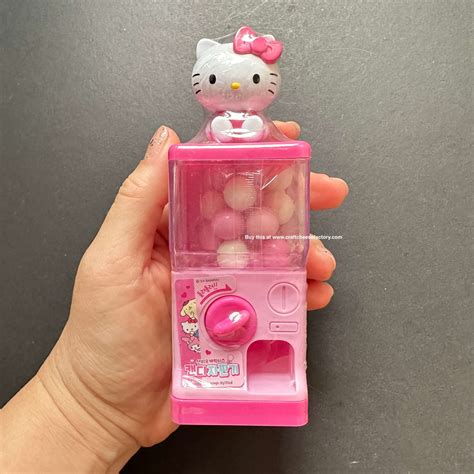 Hello Kitty Gumball Dispenser Sanrio Mini Gumball Dispenser Japan