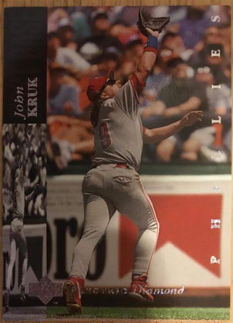 John Kruk Electric Diamond 410 Prices 1994 Upper Deck Baseball Cards