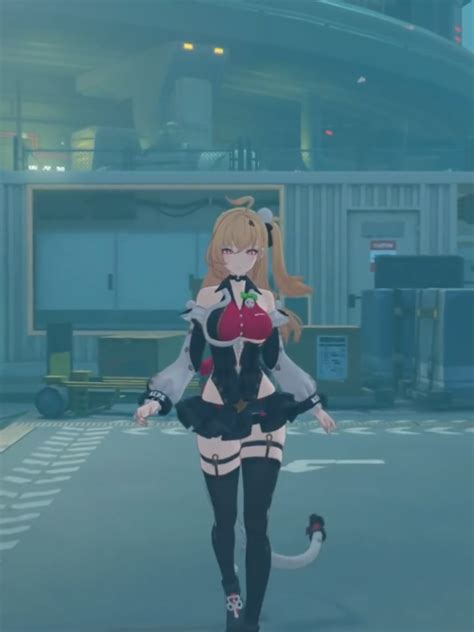Cissia Walk Animation In Zenless Zone Zero Tiktok