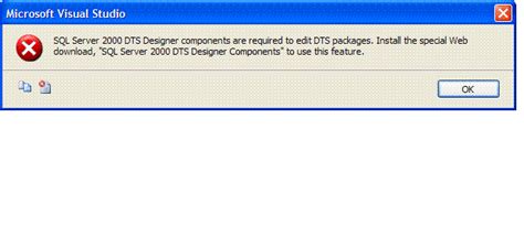 Sql Server 2008 Editing Dts Packages Being Run In Ssis Vbforums