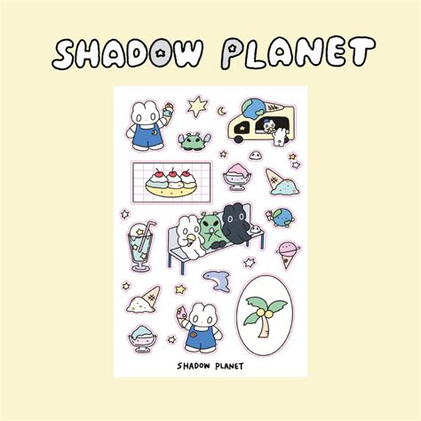 아이스크림 스티커 위버딩