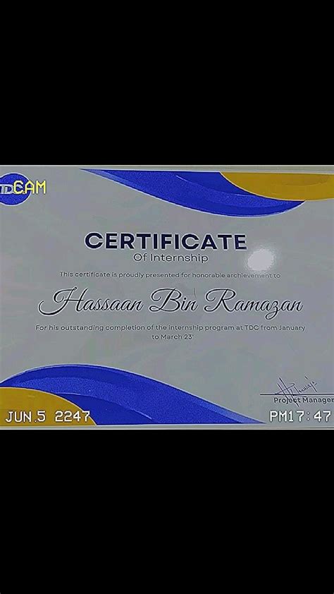 Hassaan Bin Ramzan On Linkedin Opportunity Experience Career Internship Frontenddeveloper