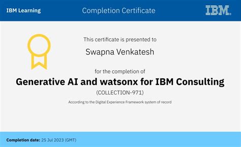 Swapna Venkatesh On Linkedin Generativeai Watsonx Ai Artificialintelliegence Foundationmodels
