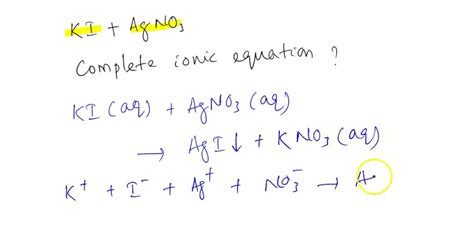 solved write the balanced complete ionic equation for the reaction