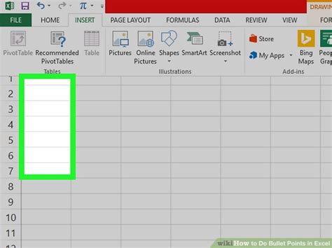 Simple Ways To Do Bullet Points In Excel 7 Steps With Pictures
