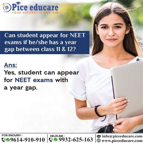 Can Babe Appear For NEET Exams If He She Has A Year Gap Between Class Neet Exam