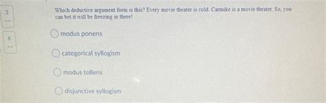 Which Deductive Argument Form Is This If The Great