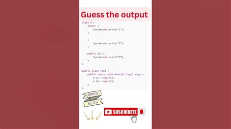 Day 12 Guess The Output Java Interview Questions Corejava Java Springboot Youtube