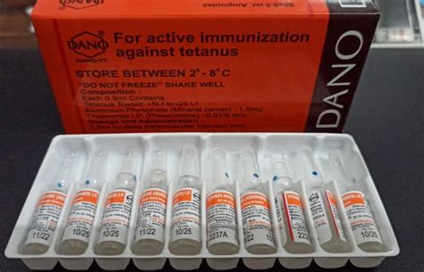 Tetanus Toxoid Vaccine 05 Ml At ₹ 8piece Tetanus Vaccine In Parbhani Id 2855496534648