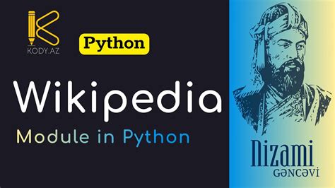 Python Wikipedia Modulu Wikipedia Module In Python Модуль Википедиа
